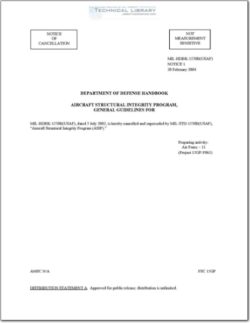 MIL-HDBK-1530B - Abbott Aerospace UK Ltd