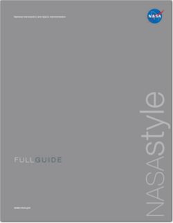 NASA-StyleGuide_Nov06 - Abbott Aerospace UK Ltd
