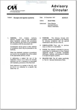 NZCAA-AC43-21 - Abbott Aerospace UK Ltd