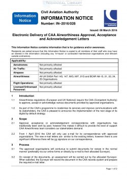 CAA-IN-2016-028 - Abbott Aerospace UK Ltd