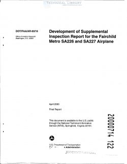 DOT-FAA-AR-00-18 - Abbott Aerospace UK Ltd