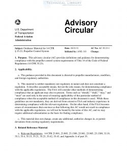 DOT-FAA-AC-35.23-1 - Abbott Aerospace UK Ltd
