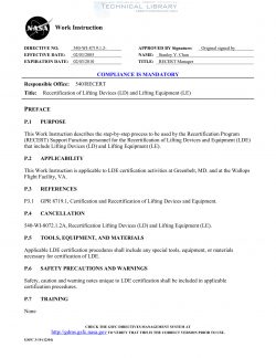 NASA-540-WI-8719.1.2 - Abbott Aerospace UK Ltd