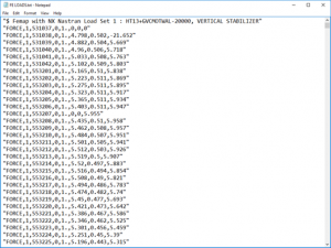 26.2.6. Creating NASTRAN Input Files Using Microsoft Excel - Abbott Aerospace UK Ltd