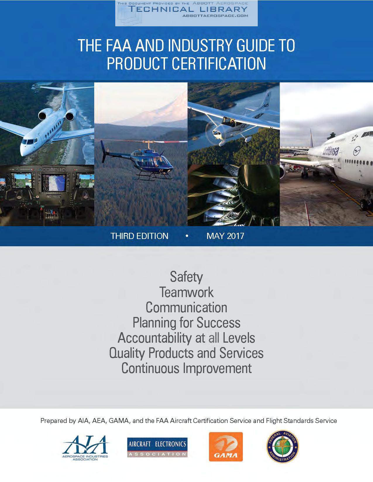The FAA and Industry Guide to Product Certification - Abbott Aerospace ...