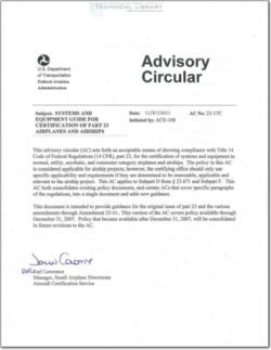 FAA-AC-23-17C - Abbott Aerospace UK Ltd