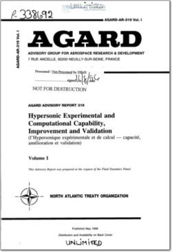 AGARD-AR-319-VOL 1 - Abbott Aerospace UK Ltd