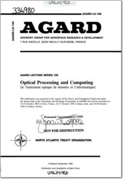 AGARD-LS-199 - Abbott Aerospace UK Ltd