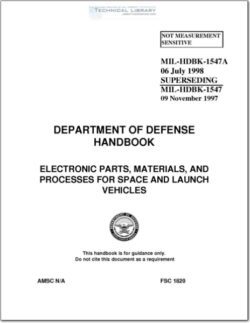 MIL-HDBK-1547A - Abbott Aerospace UK Ltd