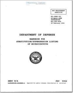 MIL-HDBK-983 - Abbott Aerospace UK Ltd