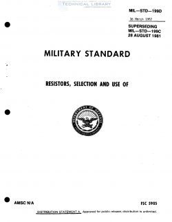 MIL-STD-199D - Abbott Aerospace UK Ltd