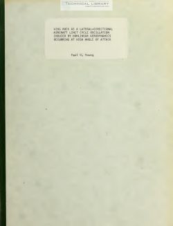 P. D. Young - Wing Rock as a Lateral Directional Aircraft Limit Cycle ...
