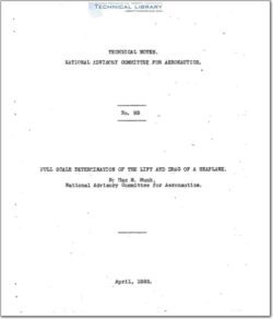 naca-tn-92 - Abbott Aerospace UK Ltd